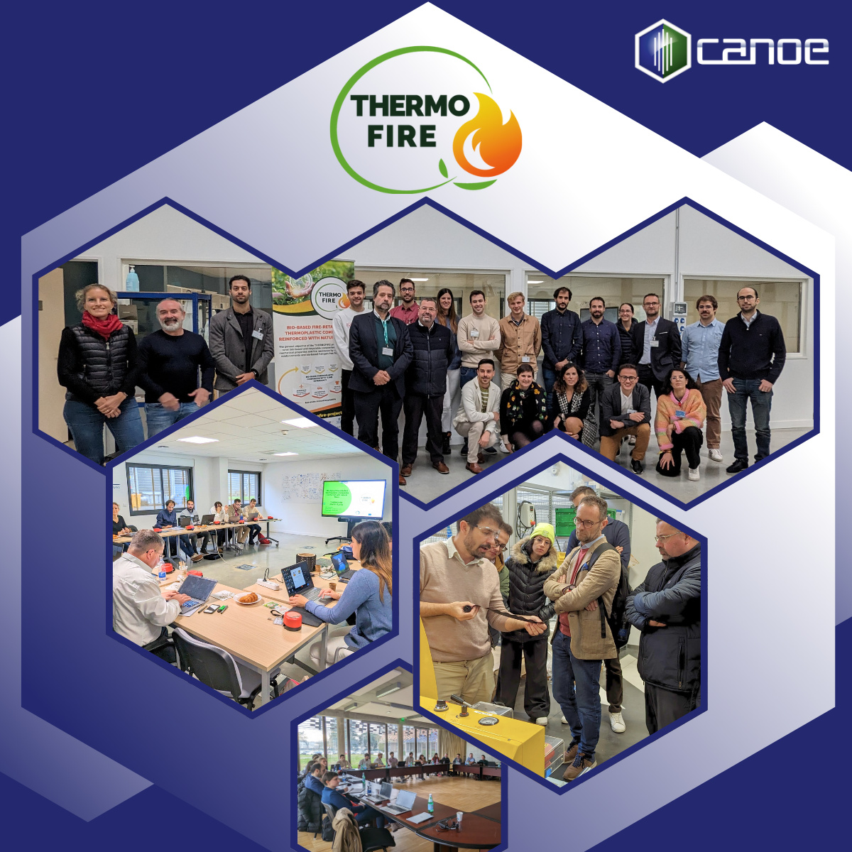 Plateforme CanoeTHERMOFIRE project in progress… - Plateforme Canoe
